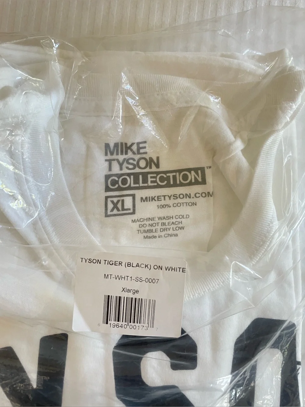 Mike tyson | Shirts | Mike Tyson Collection White Graphic Tee Tiger ...